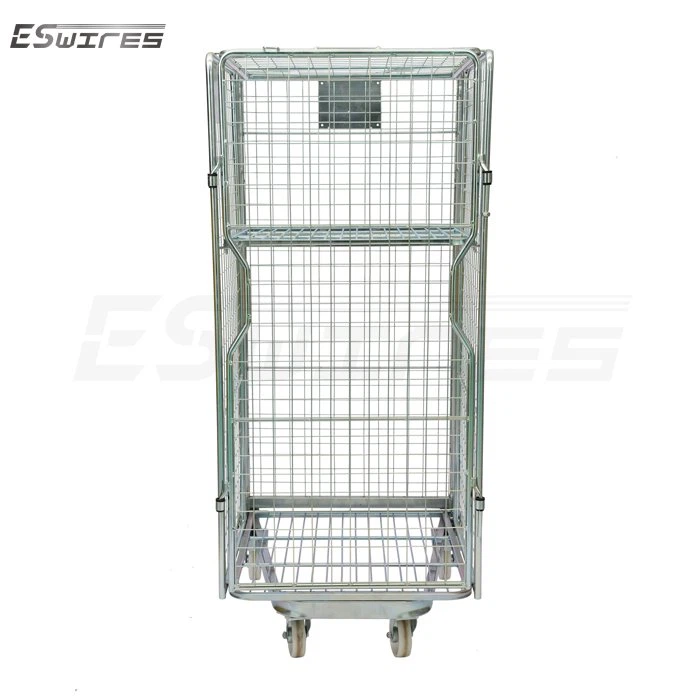 China Customized Warehouse Trolley Cage Suppliers, Manufacturers ...